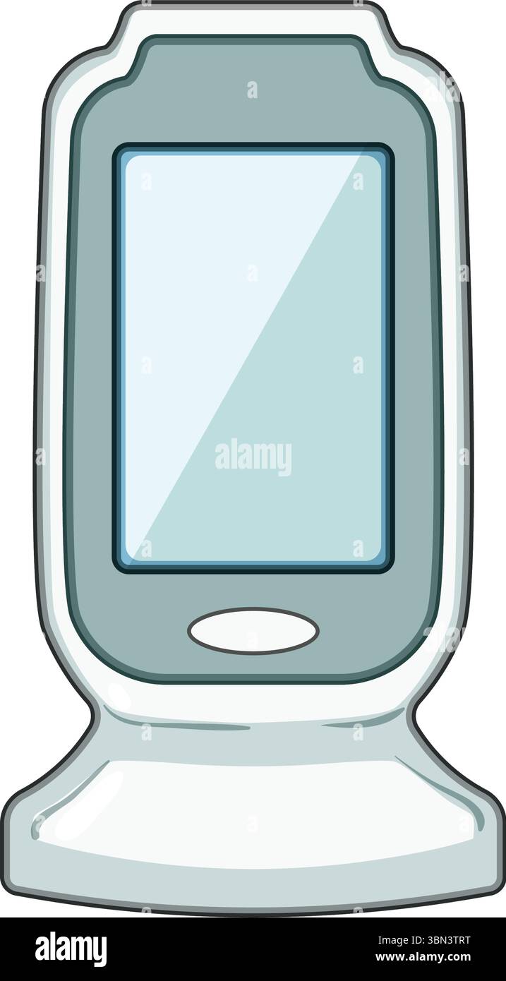 voc air quality monitor cartoon vector illustration Stock Vector Image ...