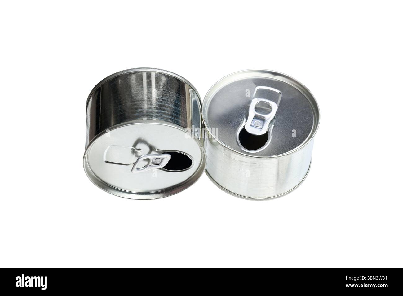 Two metallic beverage cans Cut Out Stock Images & Pictures - Alamy