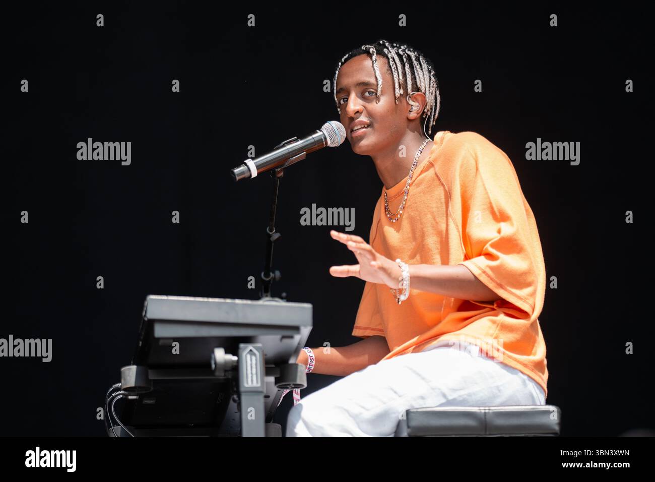 Samuel Bach aka bac on Sunday, 28 June 2025, as part of the Lido Sounds ...