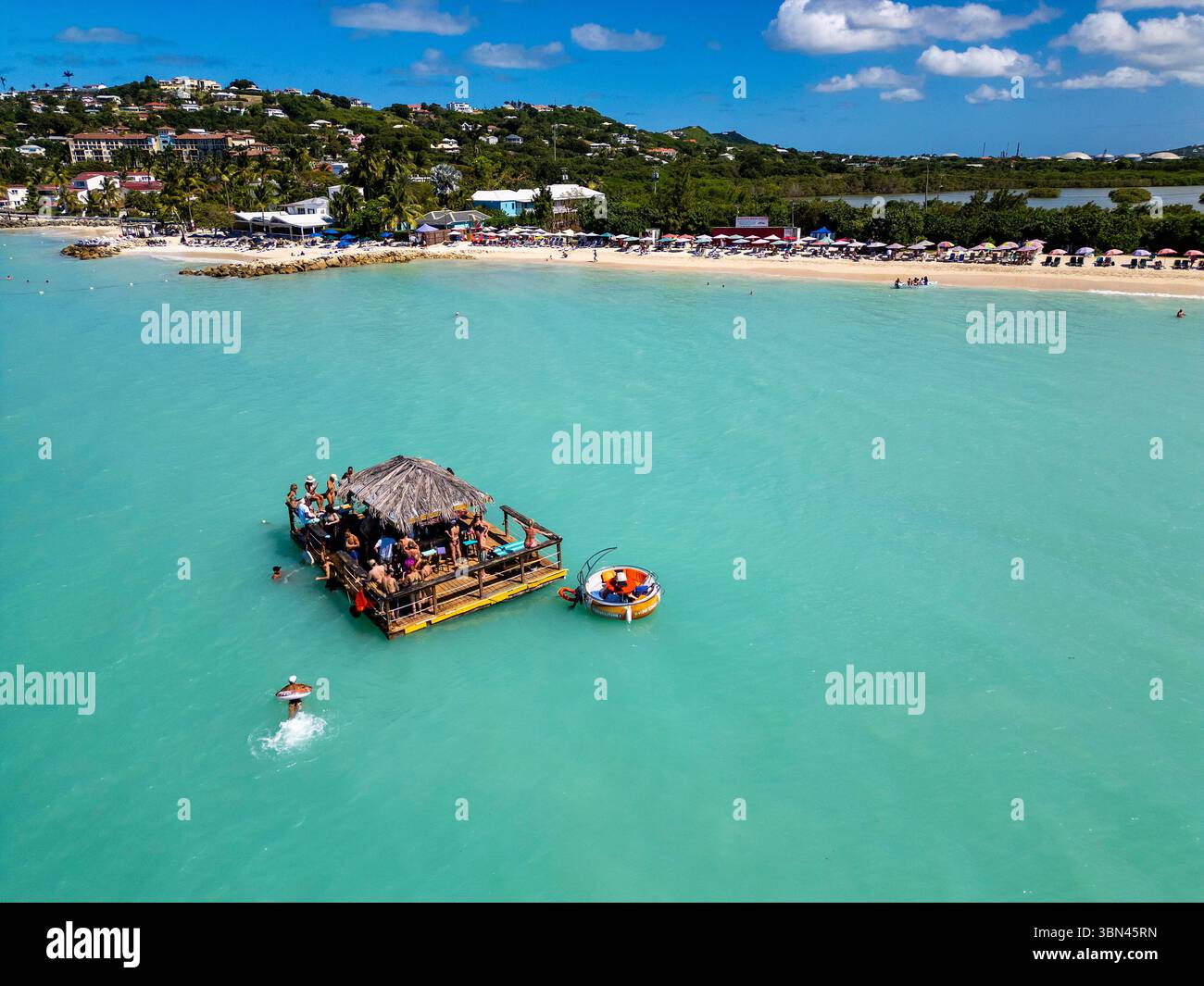 Antigua and Barbuda, West Indies, Island of Antigua. Dickenson Bay ...