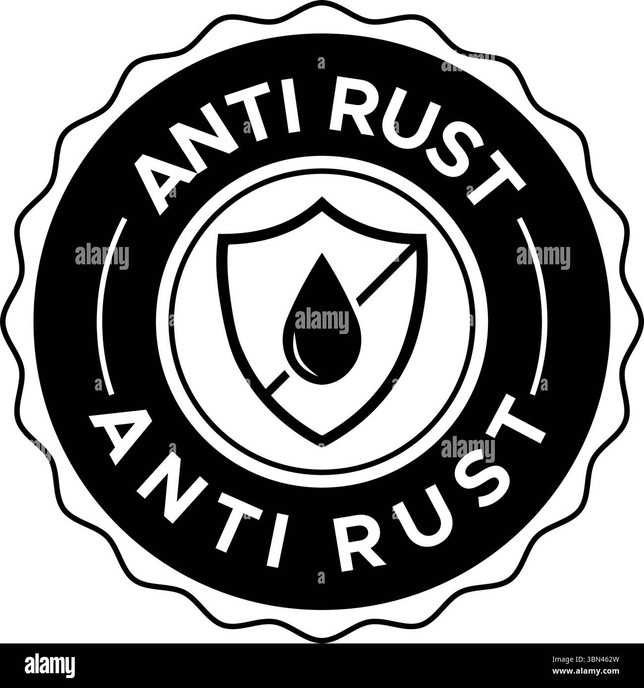 Anti-Rust logo badge vector, anti-rust badge labels, anti-rust stamp Stock Vector Image & Art ...