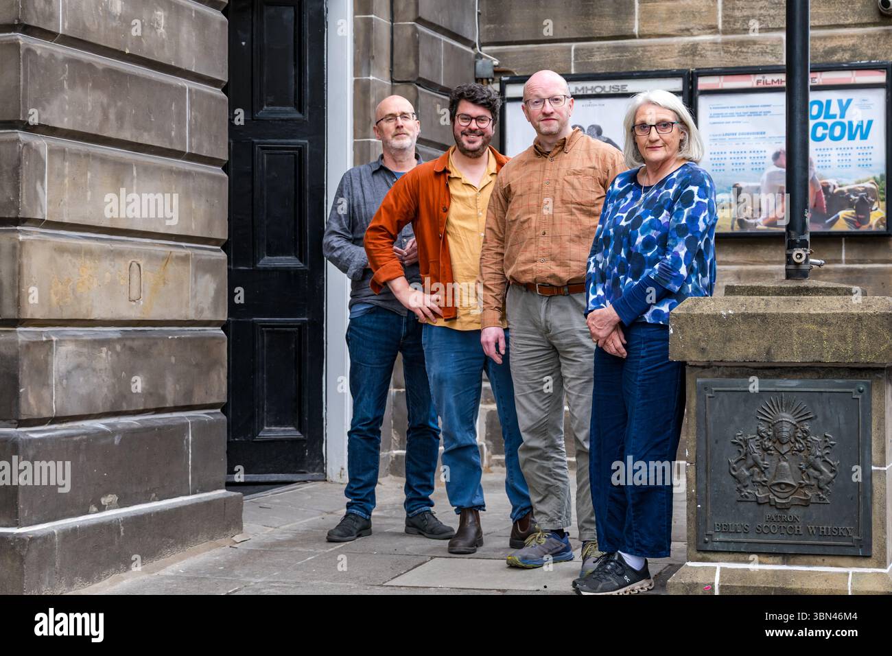 Rod White, Andrew Simpson,James Rice & Ginnie Atkinson, re-opening of ...