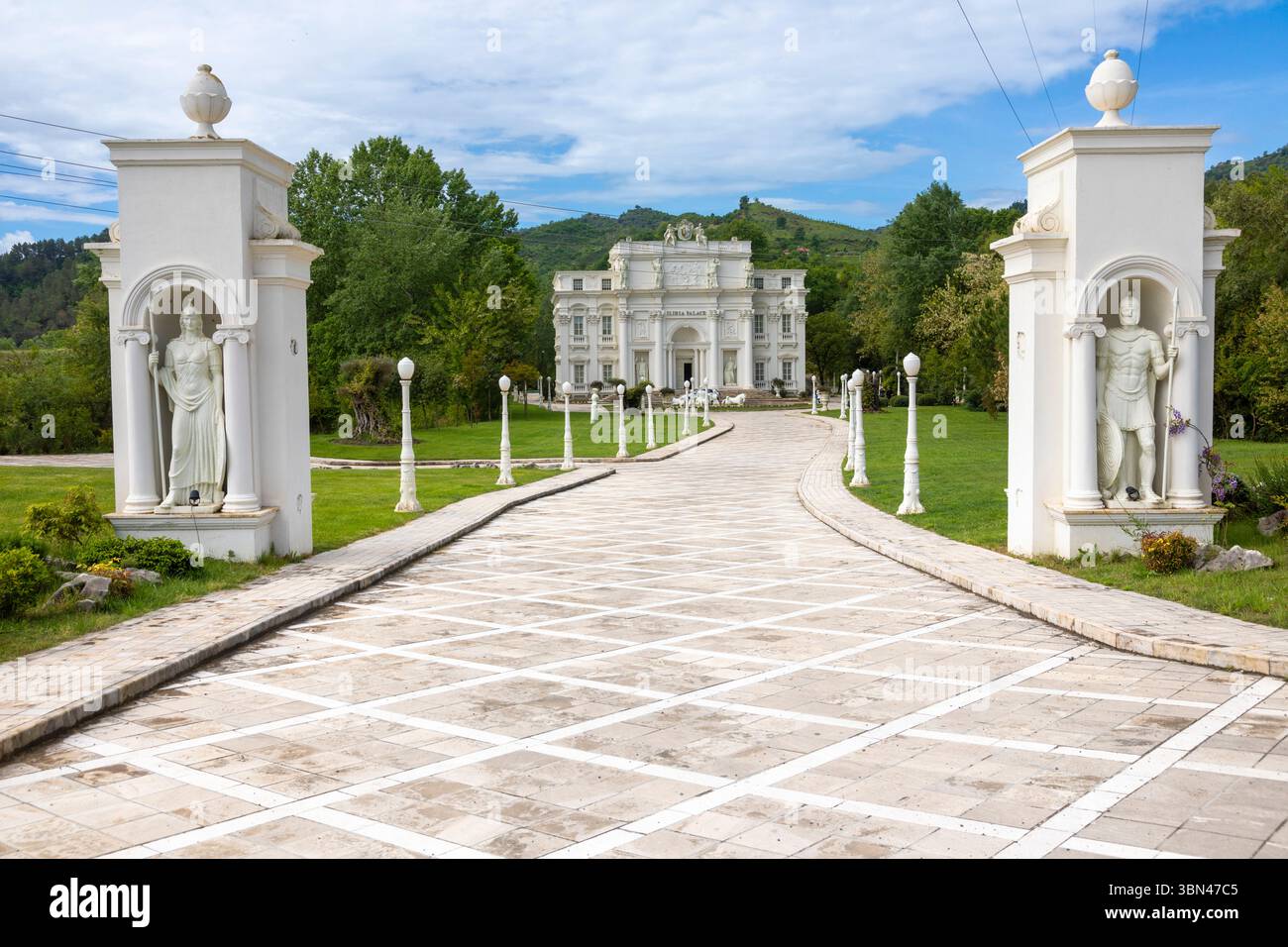 Tirana, Albania. Iliria Palace Stock Photo - Alamy