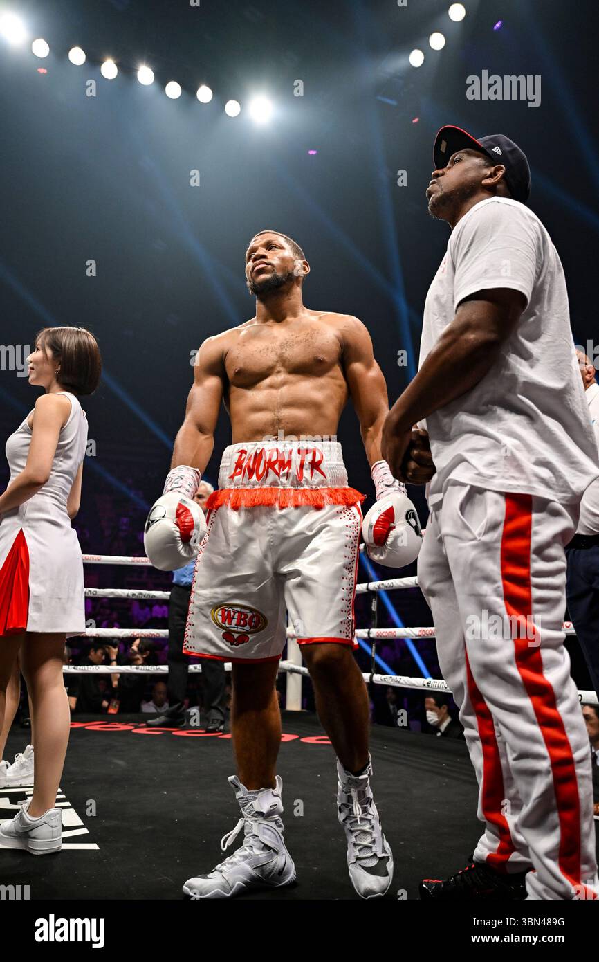 Champion United States' Brian Norman Jr. before his WBO welterweight ...