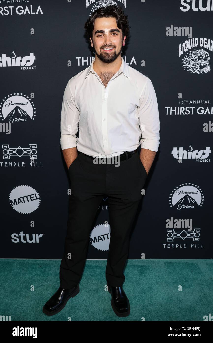 LOS ANGELES, CALIFORNIA, USA - JUNE 28: Bryce Eberly arrives at the ...