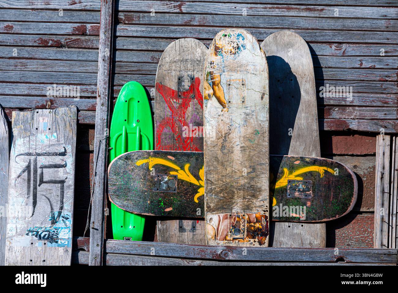 Skateboard collection hi-res stock photography and images - Alamy