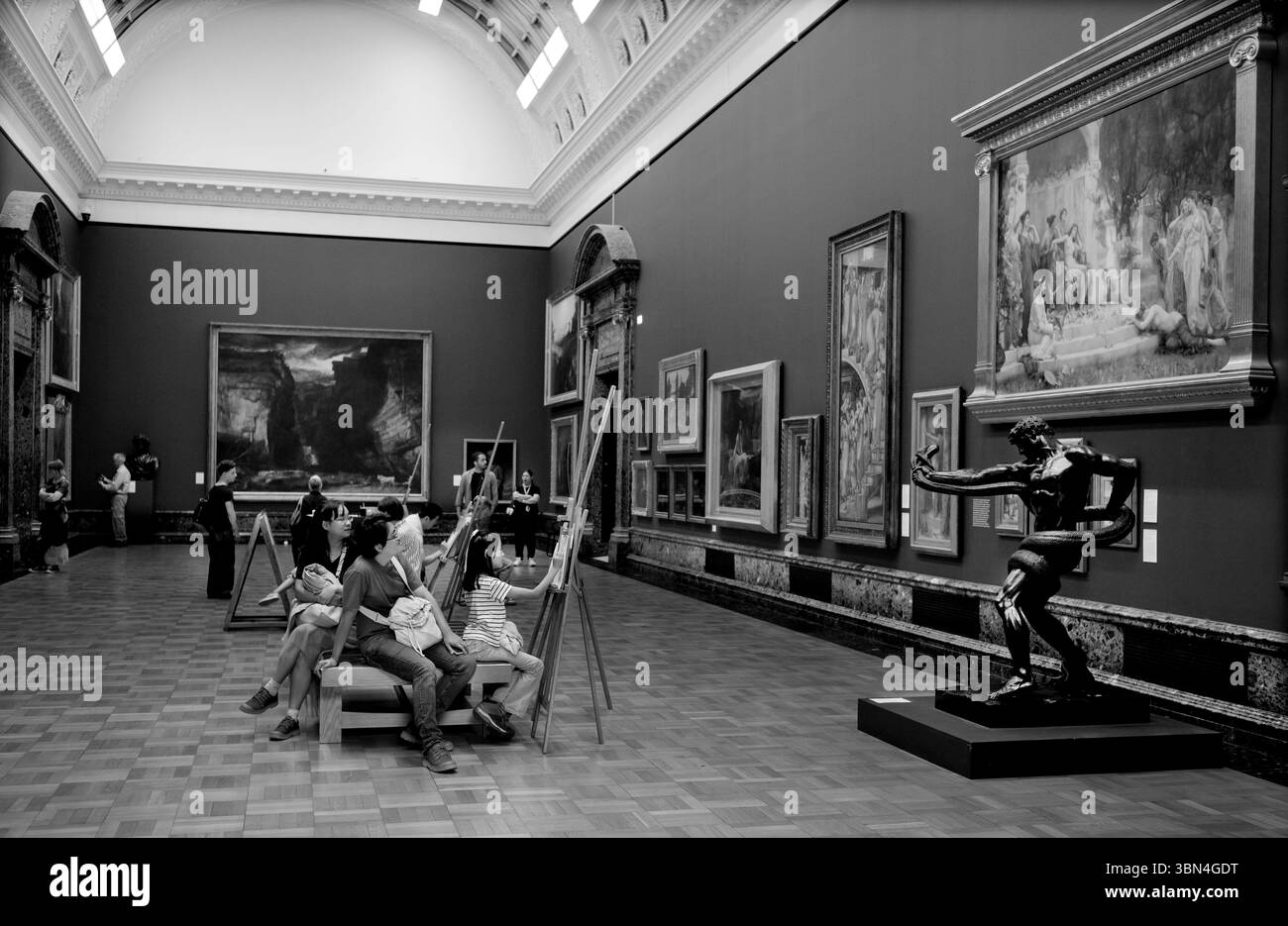 Tate Britain, London England Art Class June 2025 Stock Photo - Alamy
