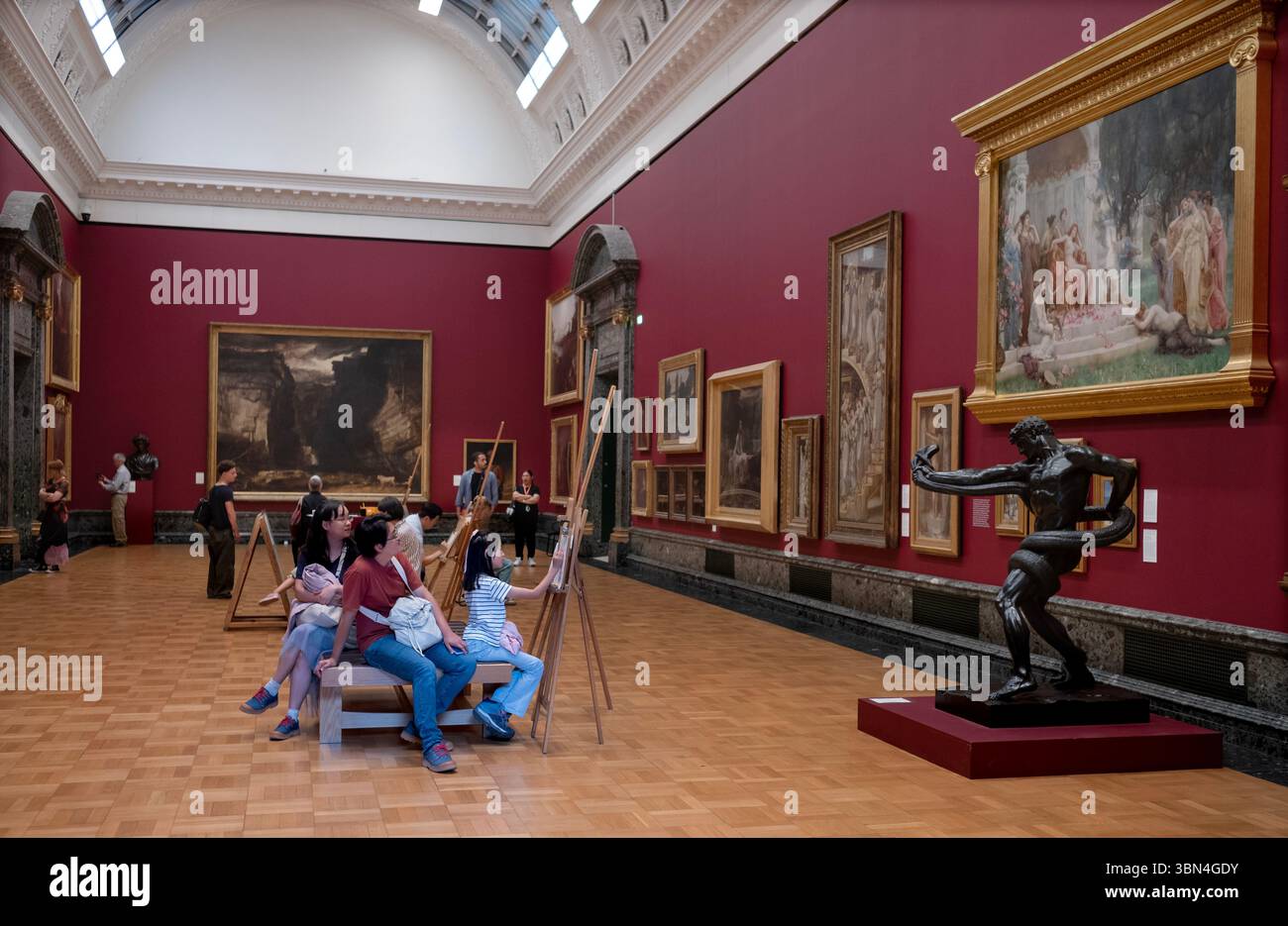 Tate Britain, London England Art Class June 2025 Stock Photo - Alamy