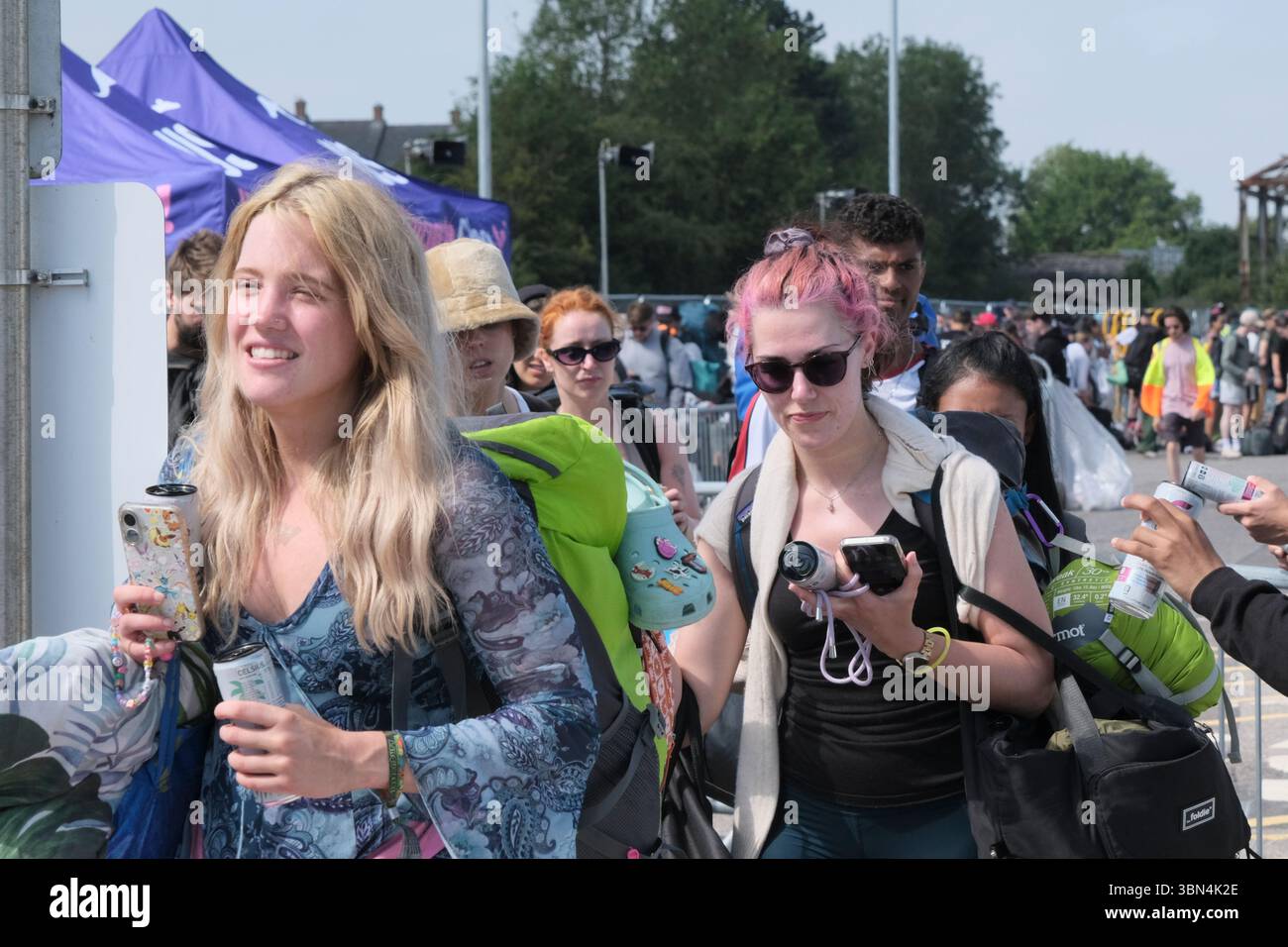 Castle Cary, UK. 29th June 2025. On the Monday morning after ...