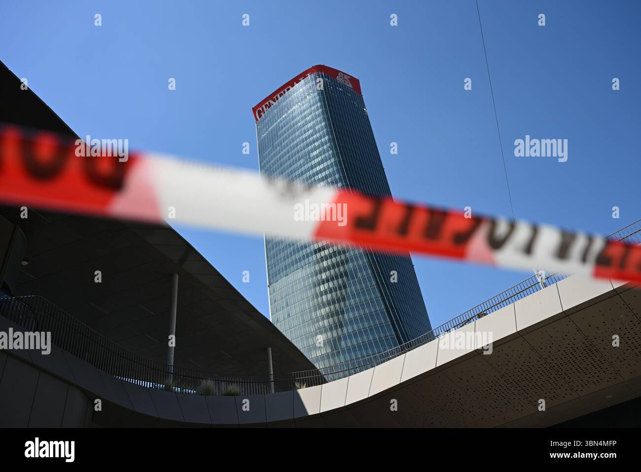 Milan, Italy. 30th June, 2025. the sign of the Generali insurance ...