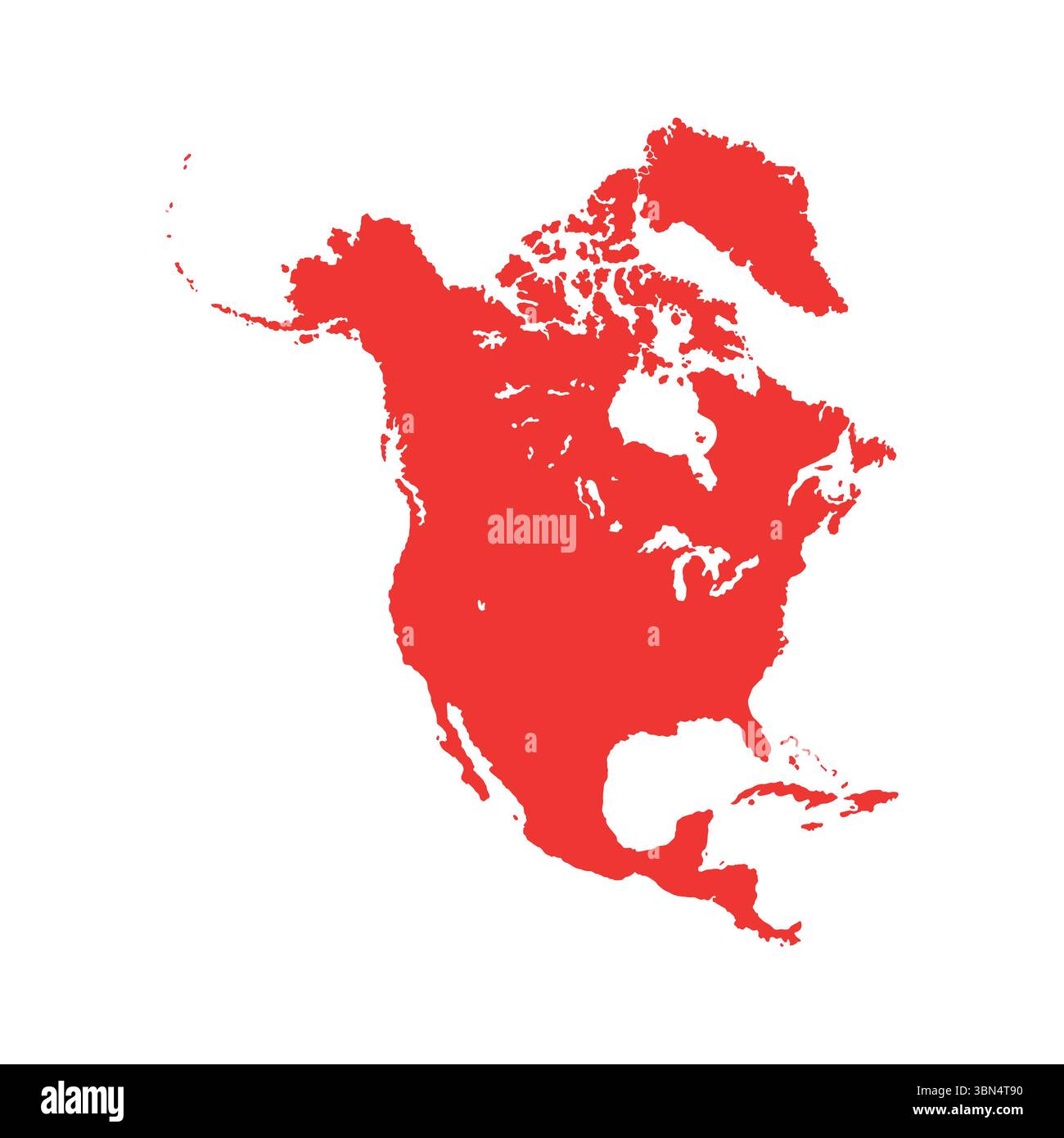 Map of North America, sign silhouette. World Map Globe. Vector ...