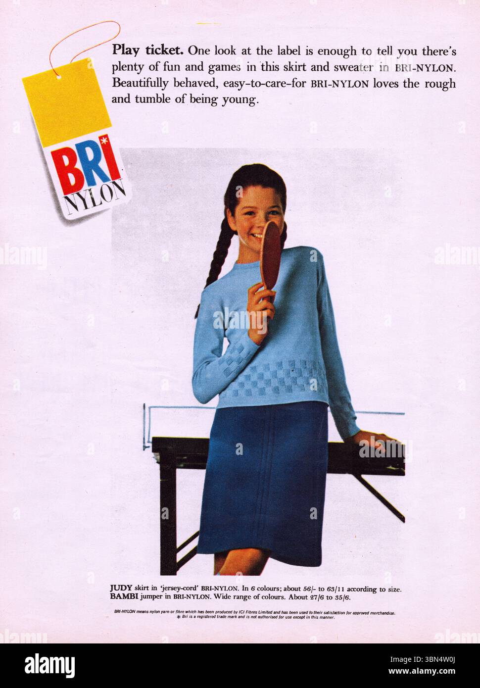 Bri nylon 1960s clothes hi-res stock photography and images - Alamy