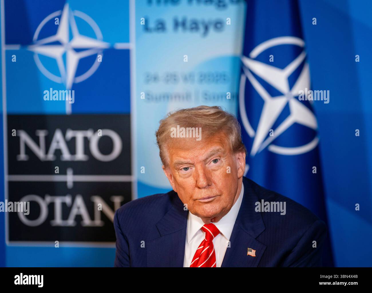 THE HAGUE, THE NETHERLANDS - 25 June 2025 - NATO Secretary General Mark ...