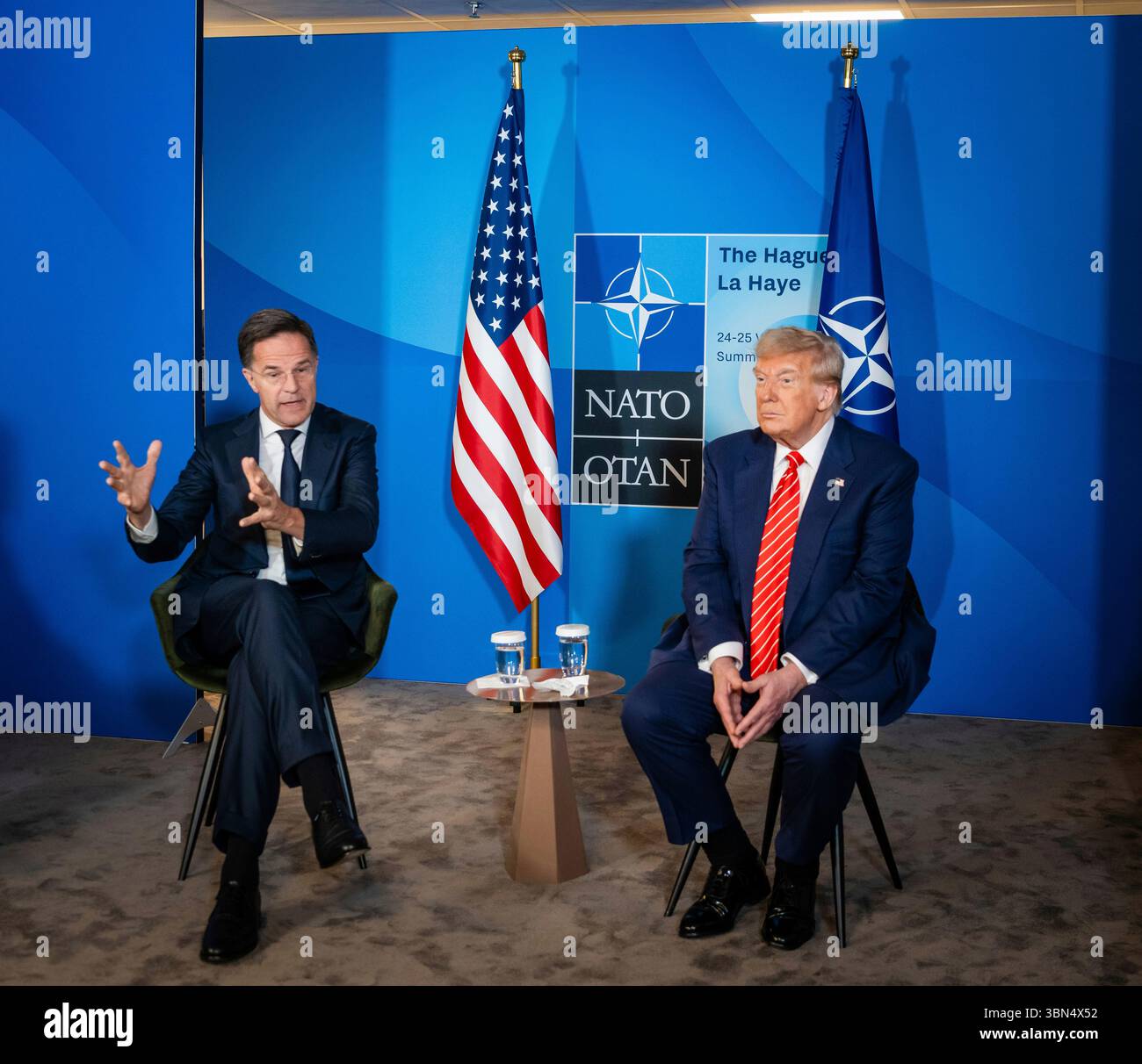 THE HAGUE, THE NETHERLANDS - 25 June 2025 - NATO Secretary General Mark ...