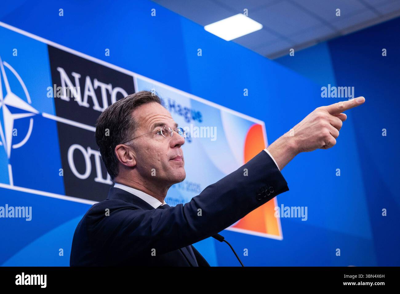 THE HAGUE, THE NETHERLANDS - 25 June 2025 - NATO Secretary General Mark ...