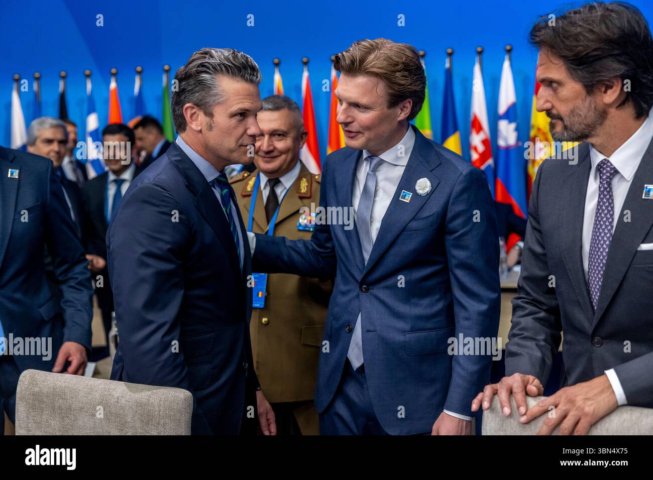 THE HAGUE, THE NETHERLANDS - 25 June 2025 - US Secretary of Defense ...