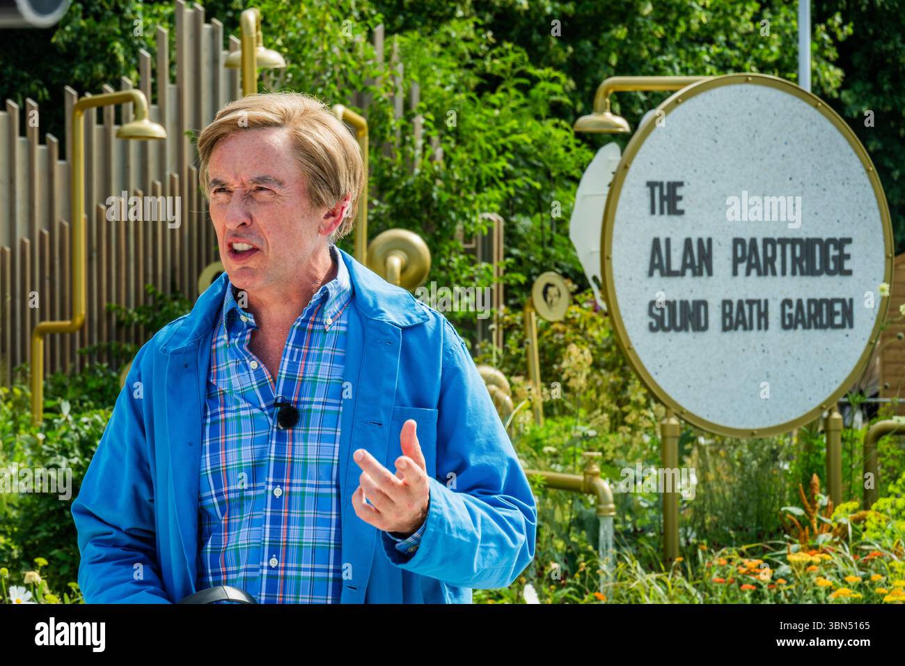London, UK. 30th June, 2025. Steve Coogan, aka Alan Partridge, on the ...