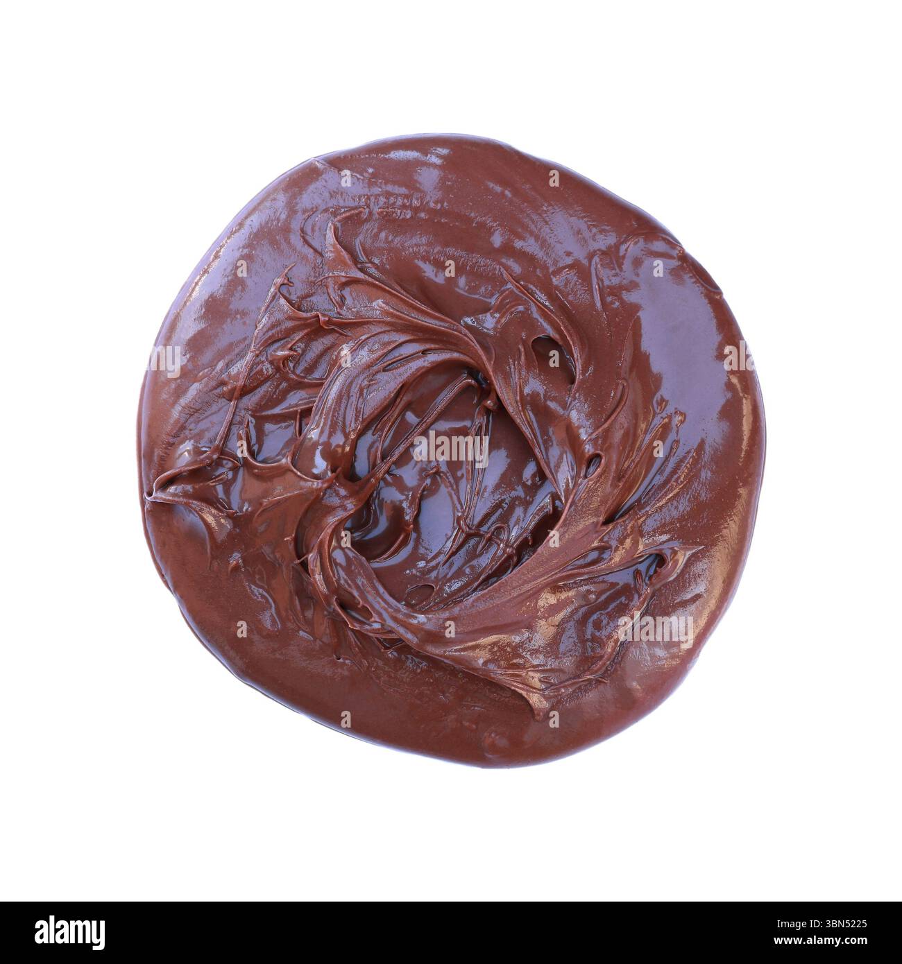 Liquid chocolate splash circle Cut Out Stock Images & Pictures - Alamy