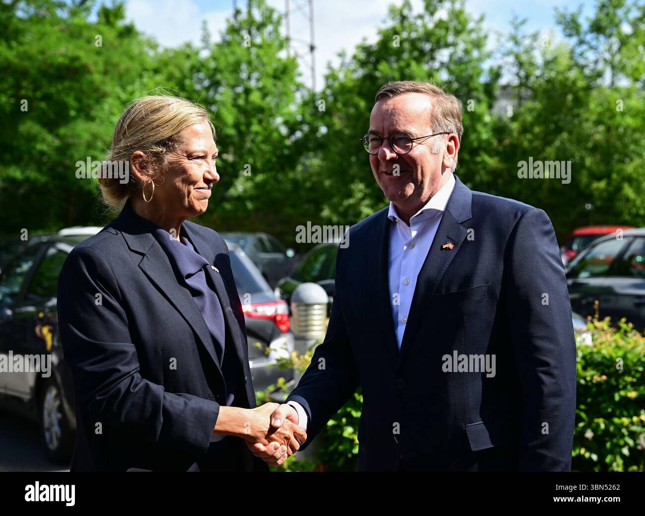 Kopenhagen, Denmark. 30th June, 2025. German Defense Minister Boris ...