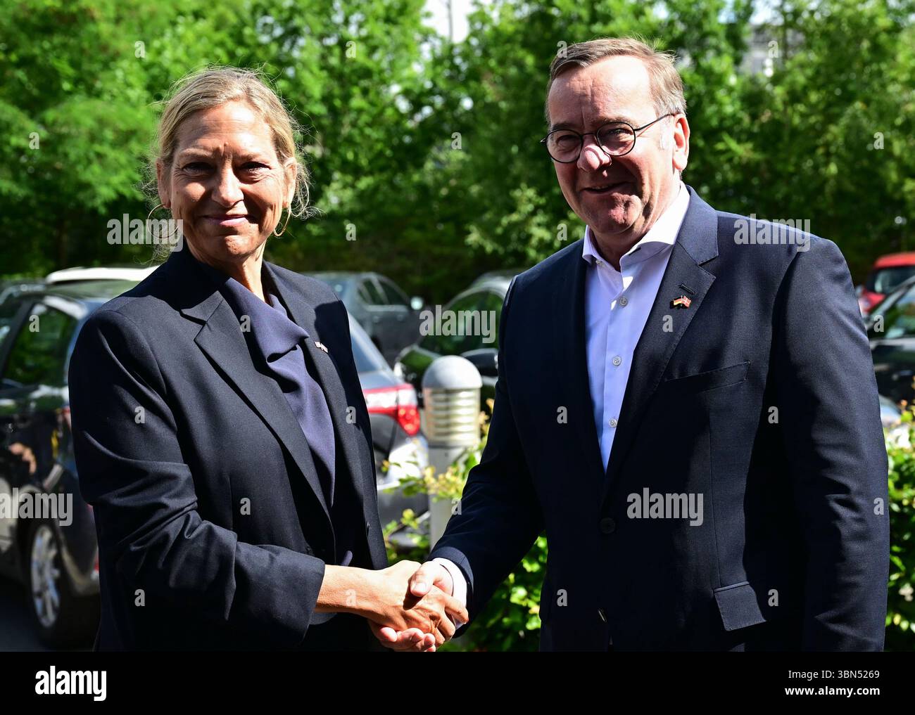 Kopenhagen, Denmark. 30th June, 2025. German Defense Minister Boris ...