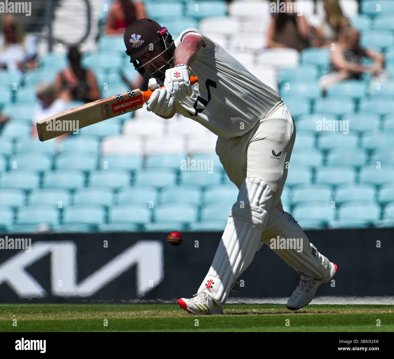 Oval, England. 30 June, 2025. Dom Sibley of Surrey CCC on his way to ...