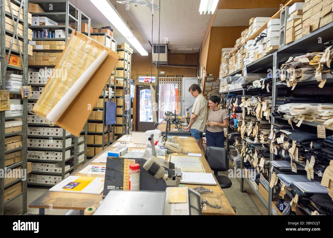 Museum of Jewish Montreal Arts Programming and Communication Manager Austin Henderson, left and ...