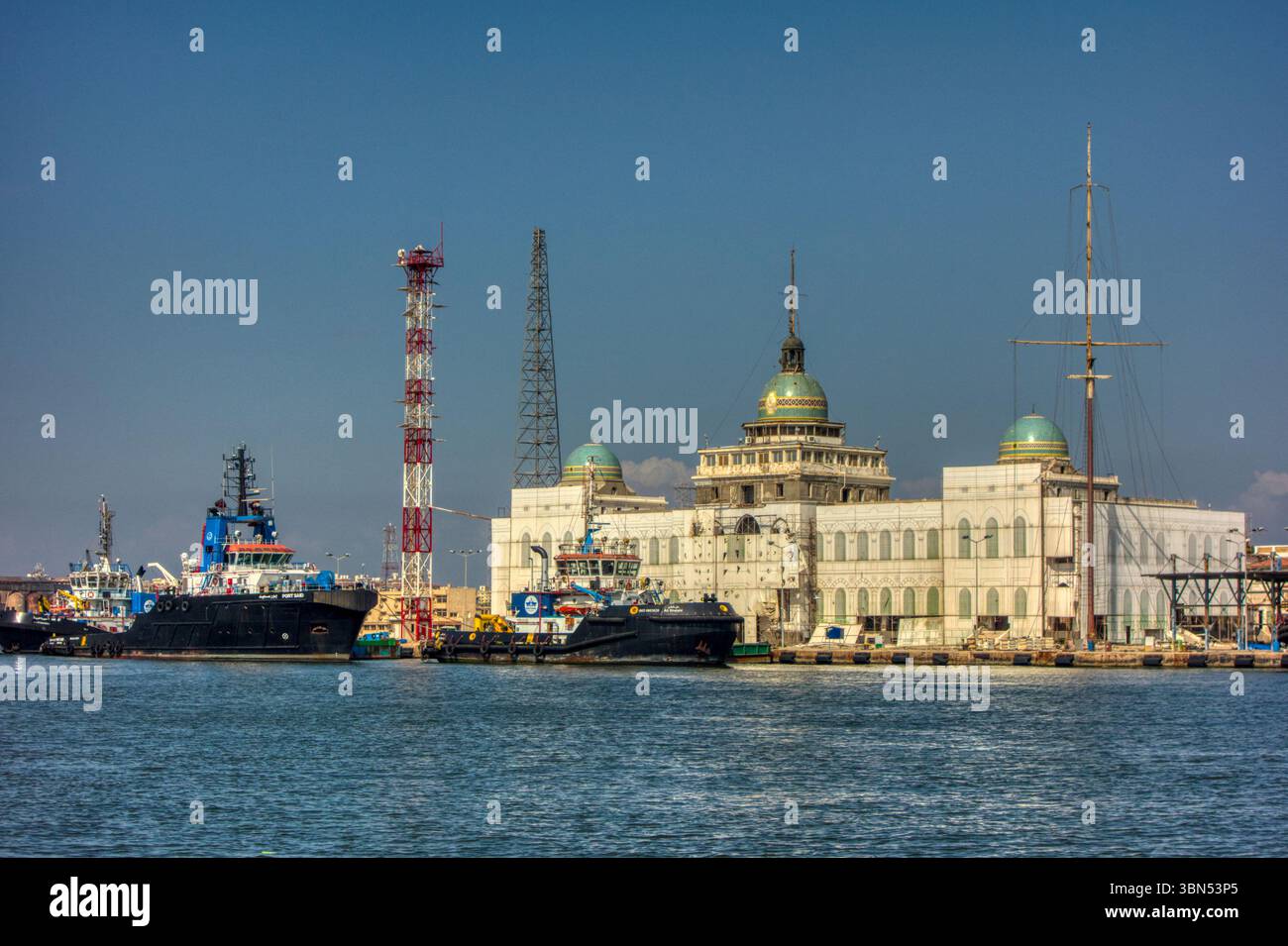 Port Said, Egypt. The Suez Canal Authority Building Stock Photo - Alamy