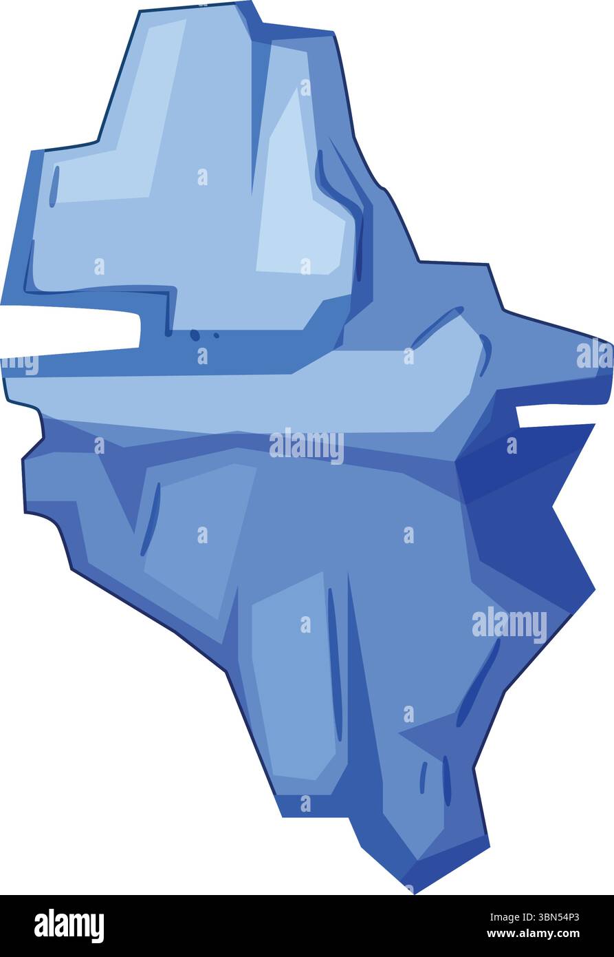 Arctic melting collapse Stock Vector Images - Alamy