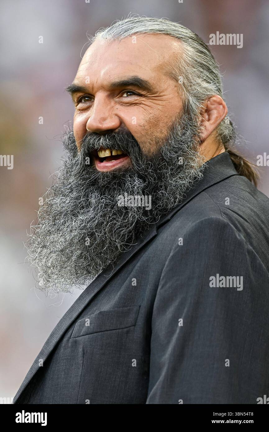 Sebastien Chabal during the French Top 14 rugby union final match Stade ...