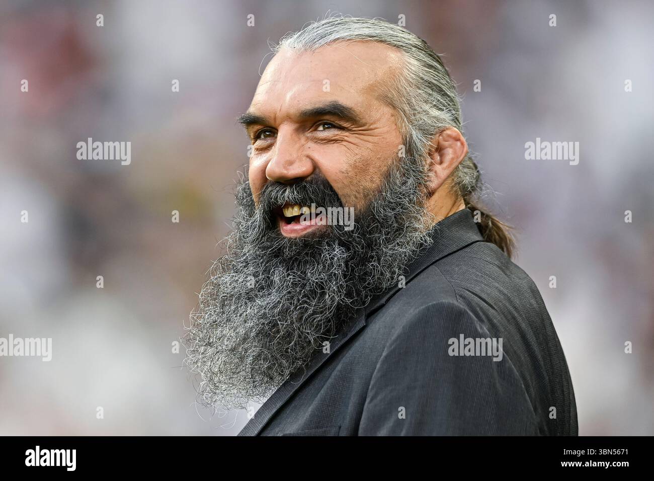 Sebastien Chabal during the French Top 14 rugby union final match Stade ...
