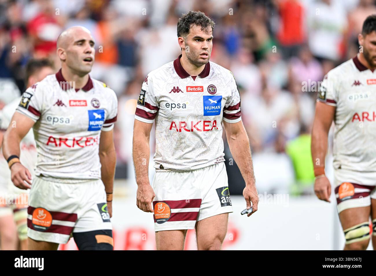 Damian Penaud during the French Top 14 rugby union final match Stade ...