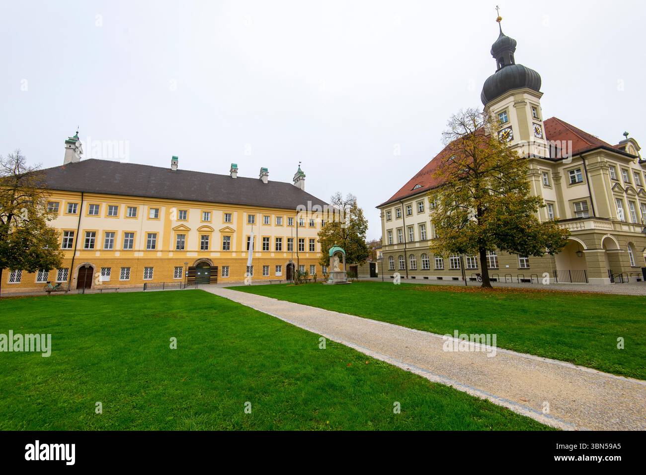The Kapellplatz in Altotting - Germany Stock Photo - Alamy