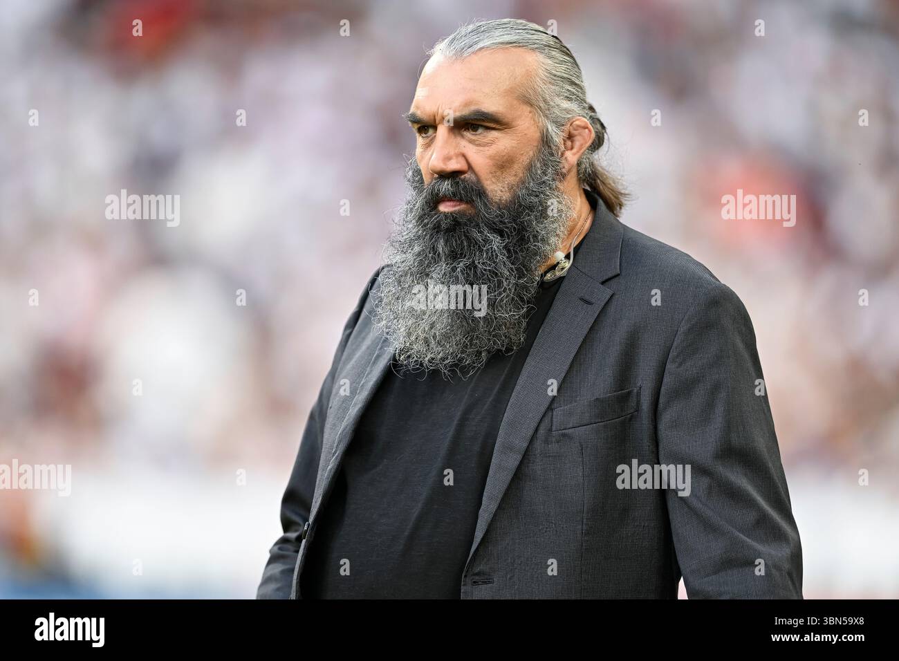 Sebastien Chabal during the French Top 14 rugby union final match Stade ...