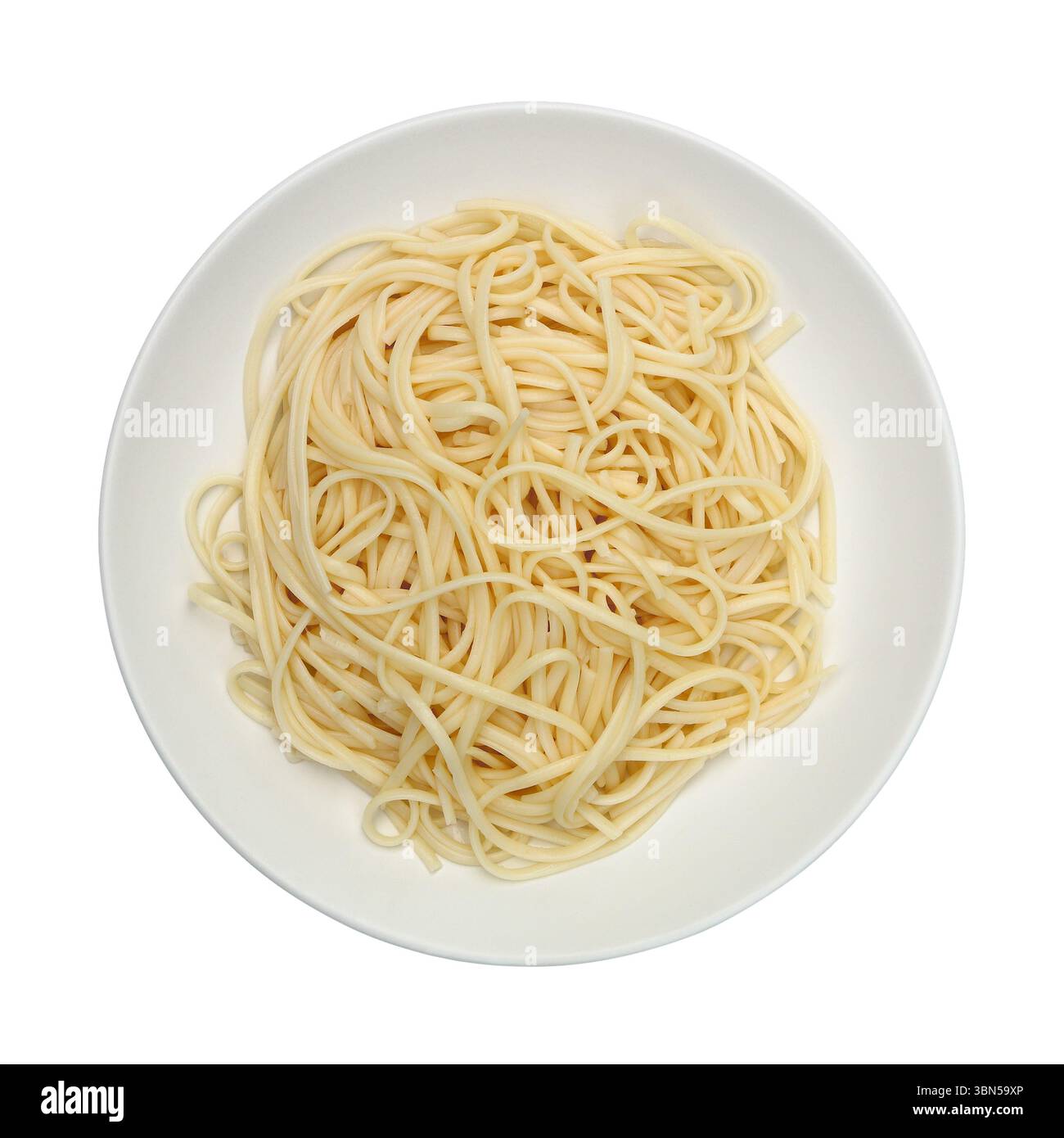 Ceramic plate delicious pasta Cut Out Stock Images & Pictures - Alamy