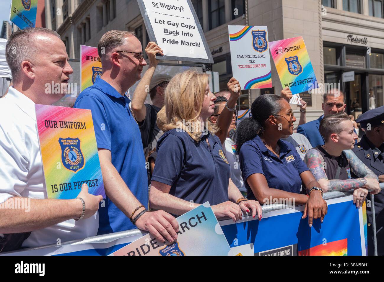 NYPD Chief of the Department John Chell, Police Commissioner Jessica ...
