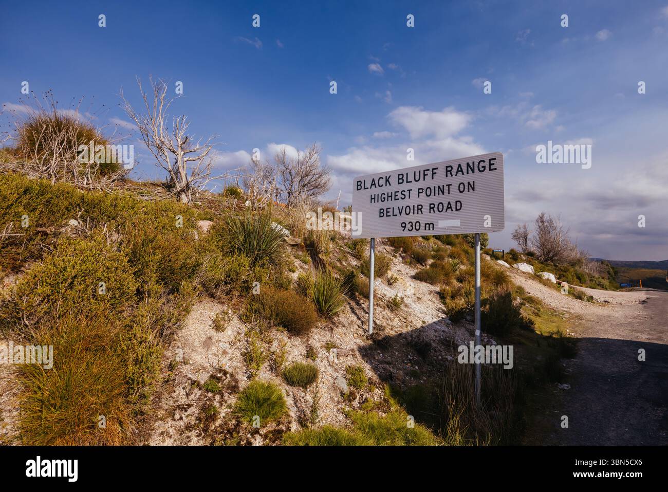 Black Bluff Lookout in Australia Stock Photo - Alamy