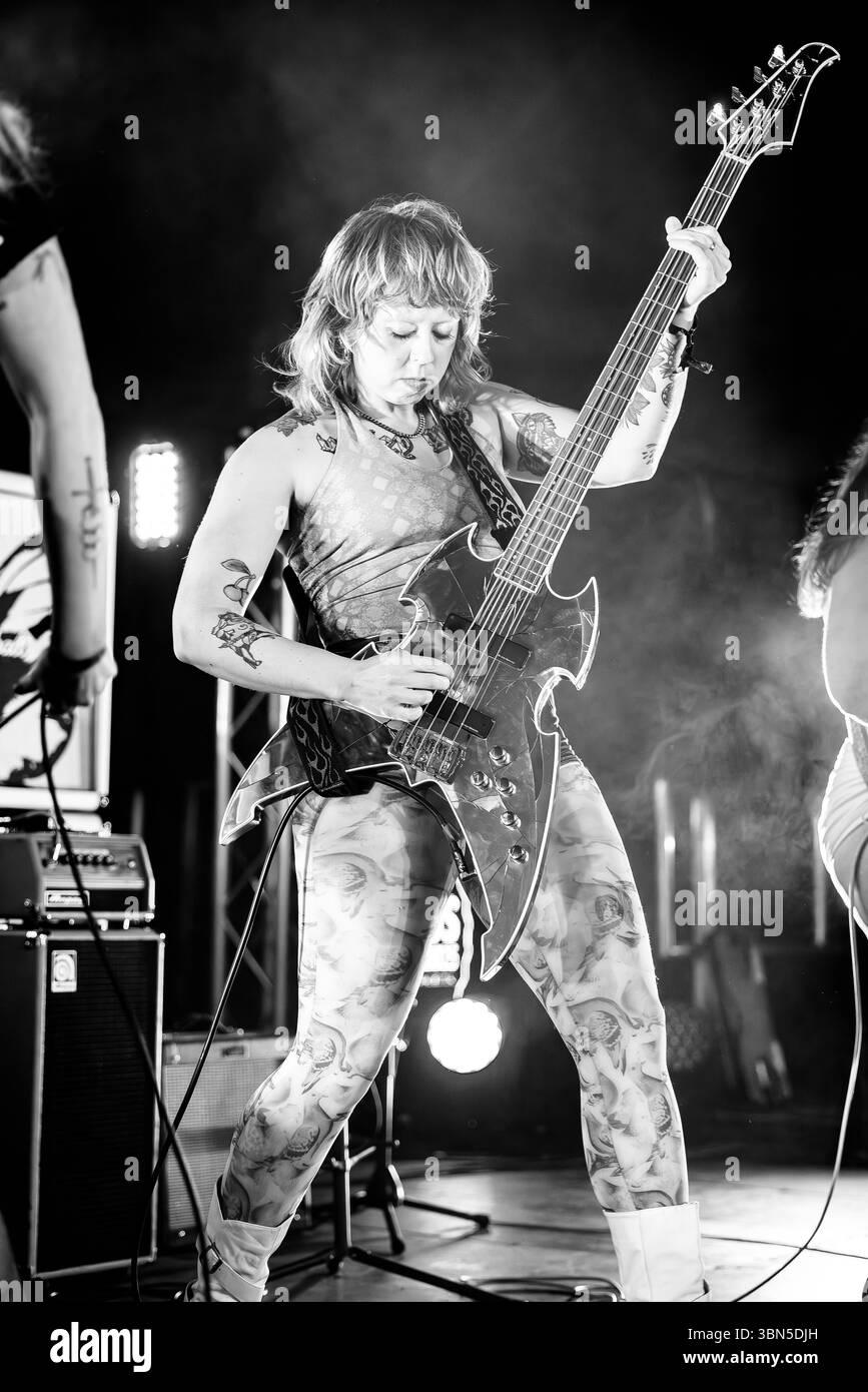 Panic Shack performing at Focus Wales on 9th May 2025 Stock Photo - Alamy
