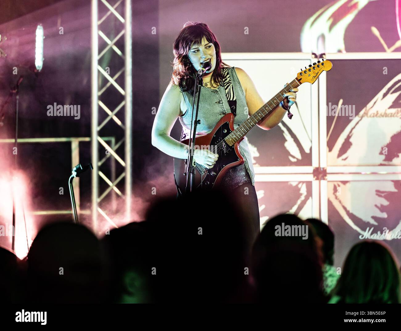 Panic Shack performing at Focus Wales on 9th May 2025 Stock Photo - Alamy