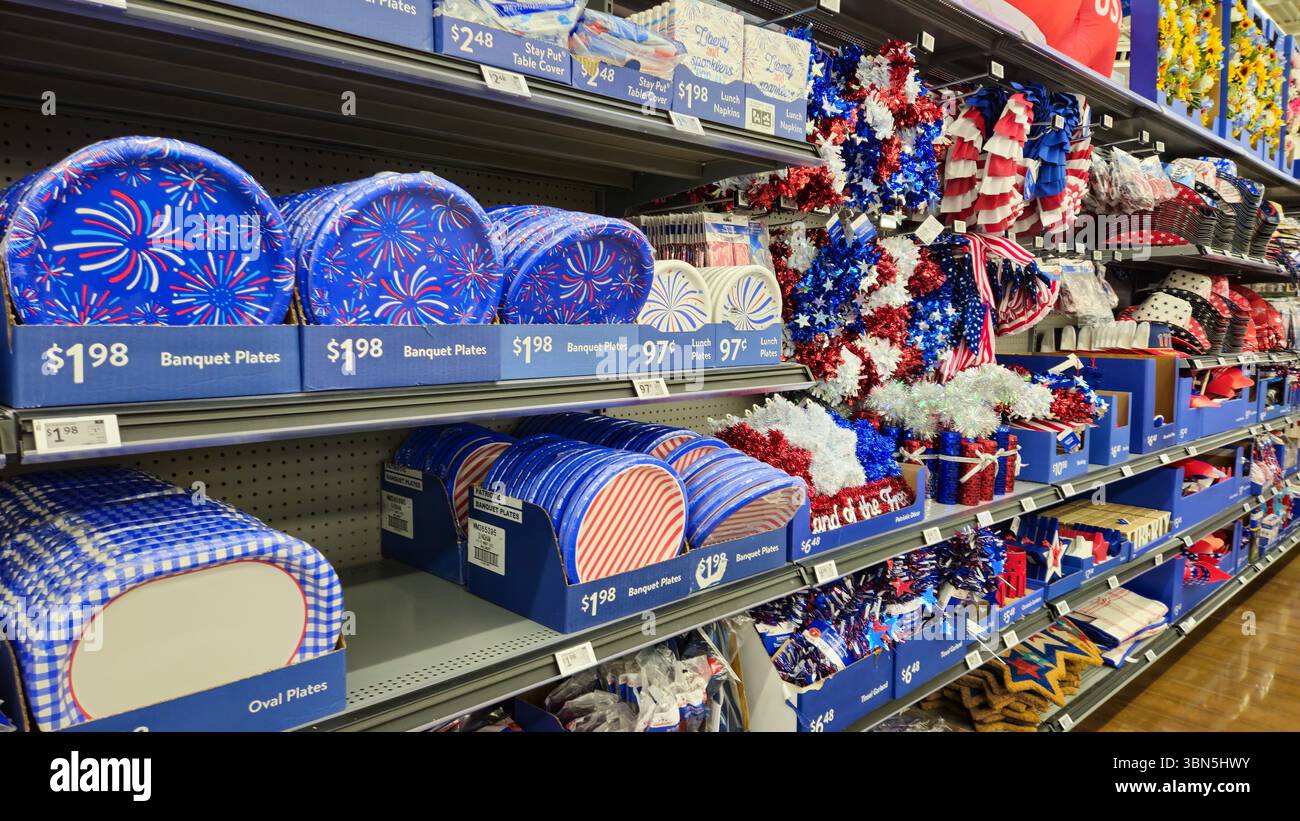 Eagle patriotic theme hi-res stock photography and images - Alamy