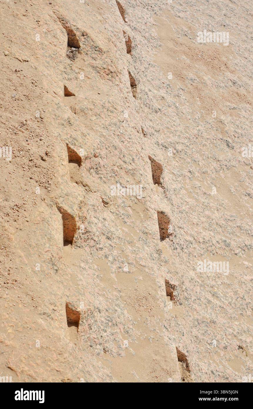 Ancient traces of granite processing in the Aswan Red Granite Quarry ...