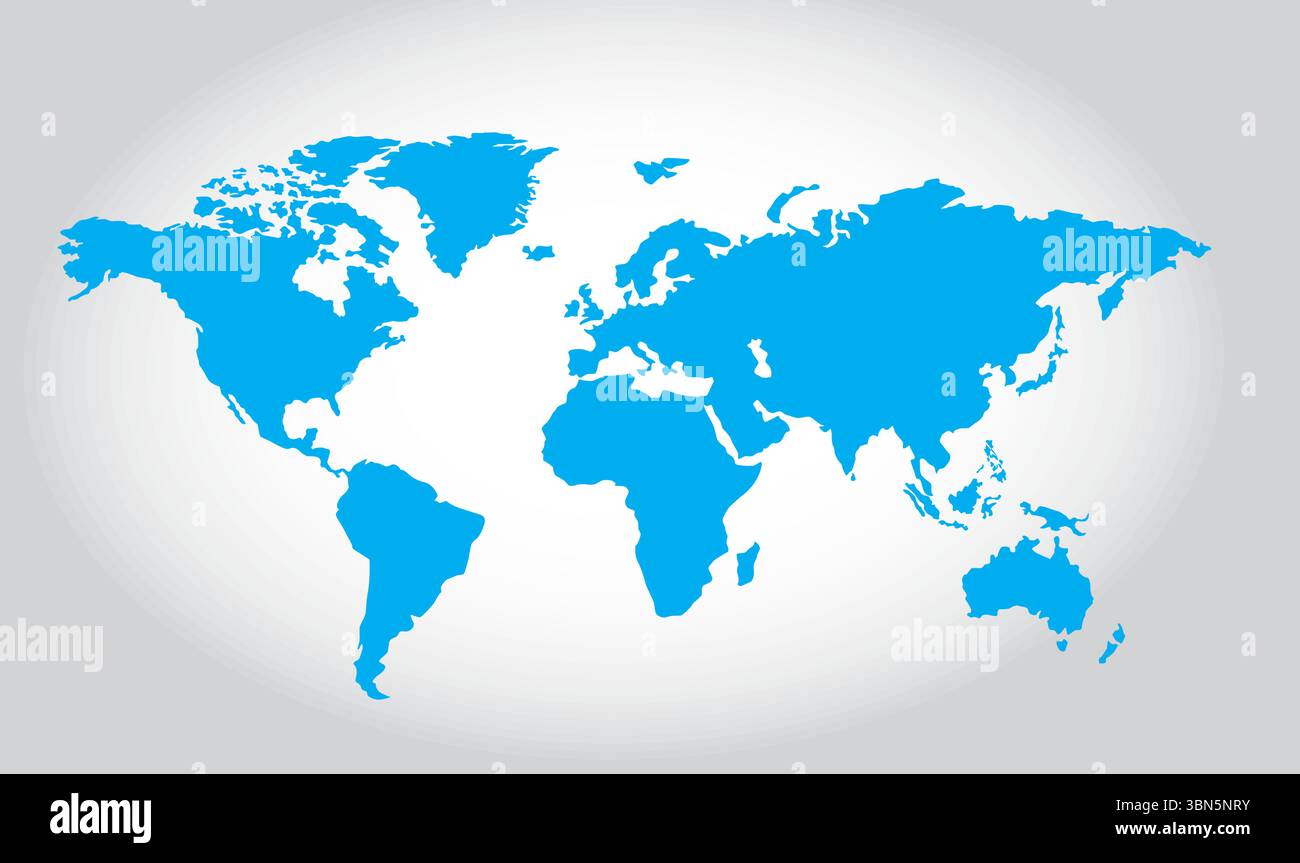 Digital map silhouette hi-res stock photography and images - Alamy