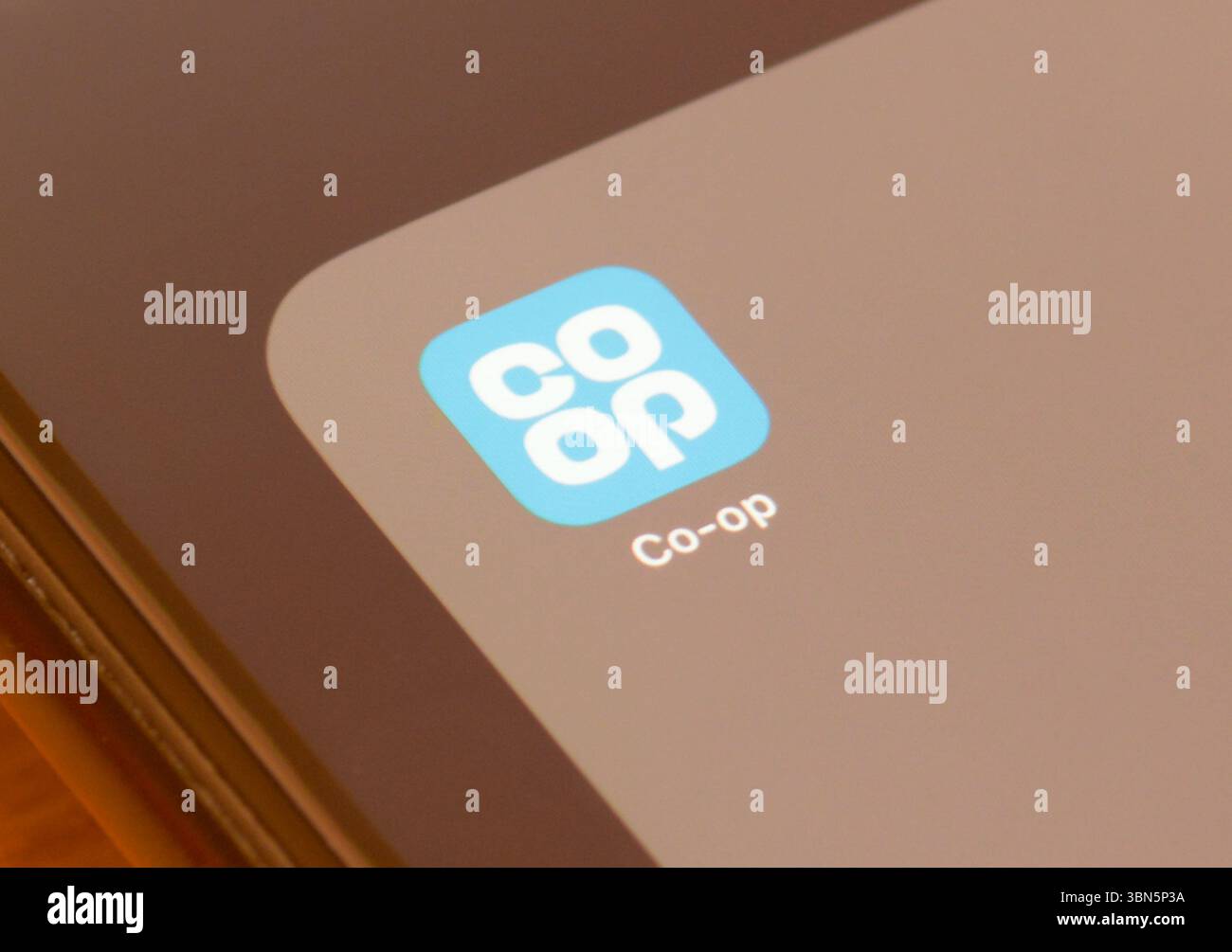 Co op supermarket app on smartphone screen hi-res stock photography and ...