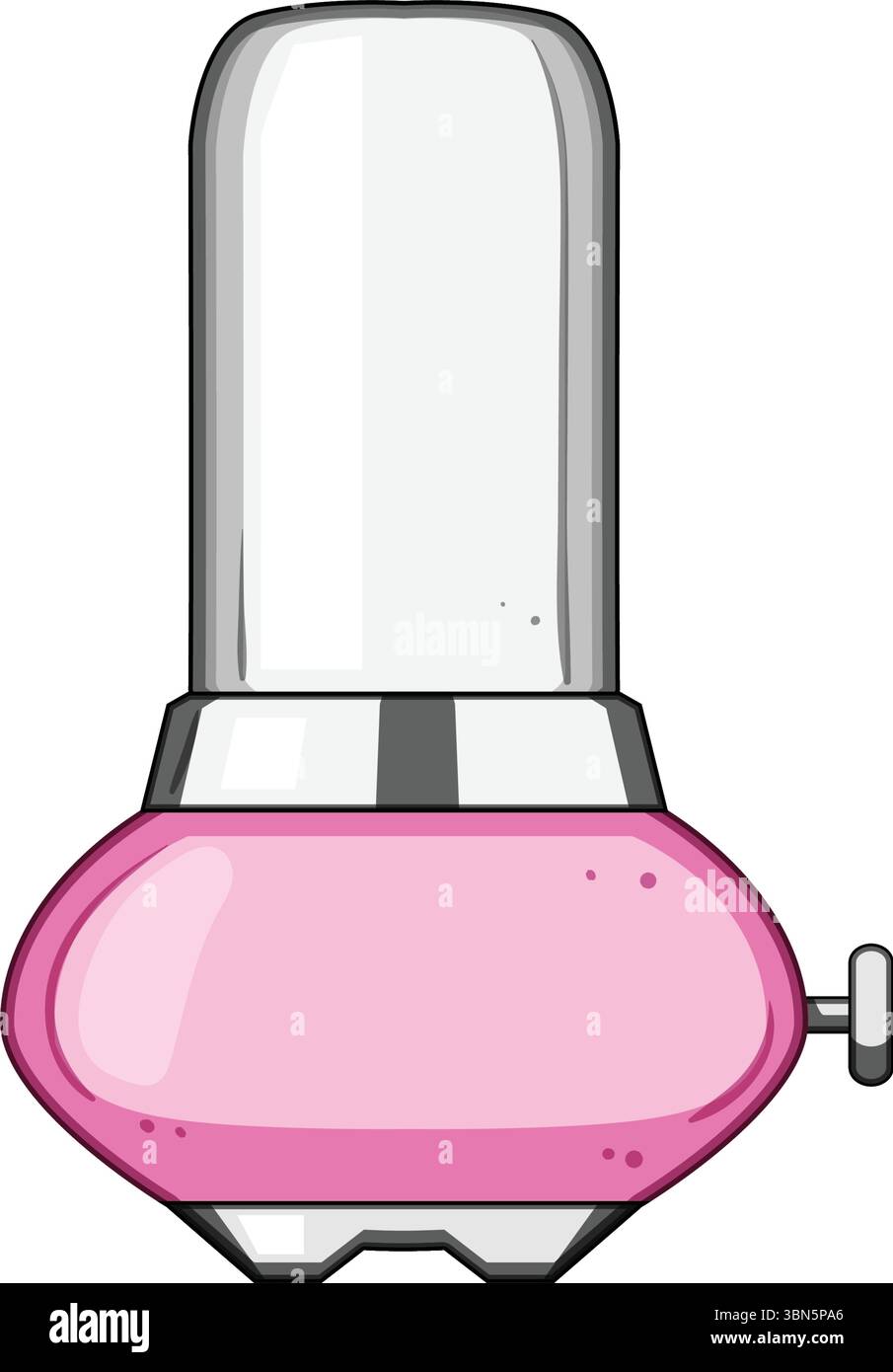 compact smoothie blender cartoon vector illustration Stock Vector Image ...