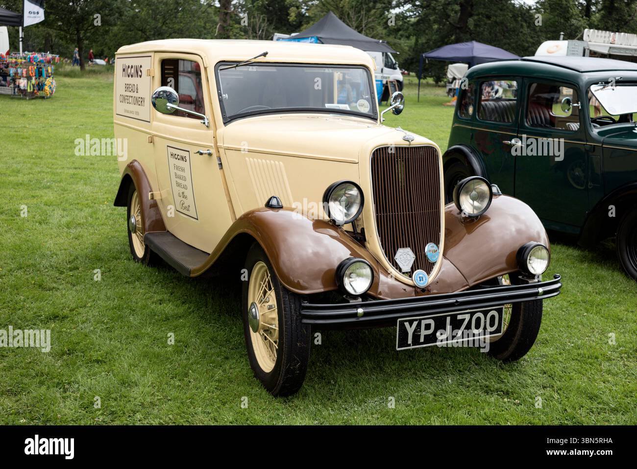1933 Ford Model Y van. Burnley Classic Vehicle Show 2025 Stock Photo ...