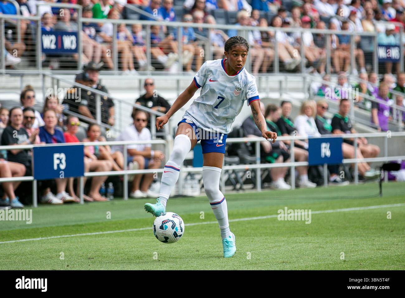 Cincinnati, USA, 29th June, 2025. United States of America midfielder ...