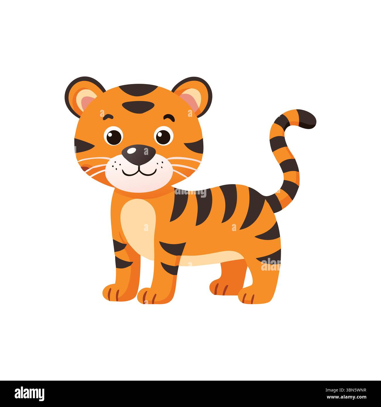 Orange character cute Cut Out Stock Images & Pictures - Alamy