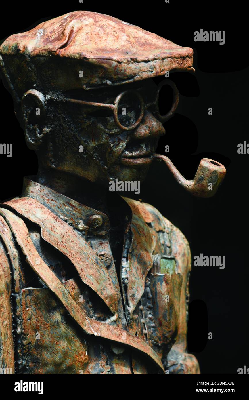 1920s metallic man hi-res stock photography and images - Alamy