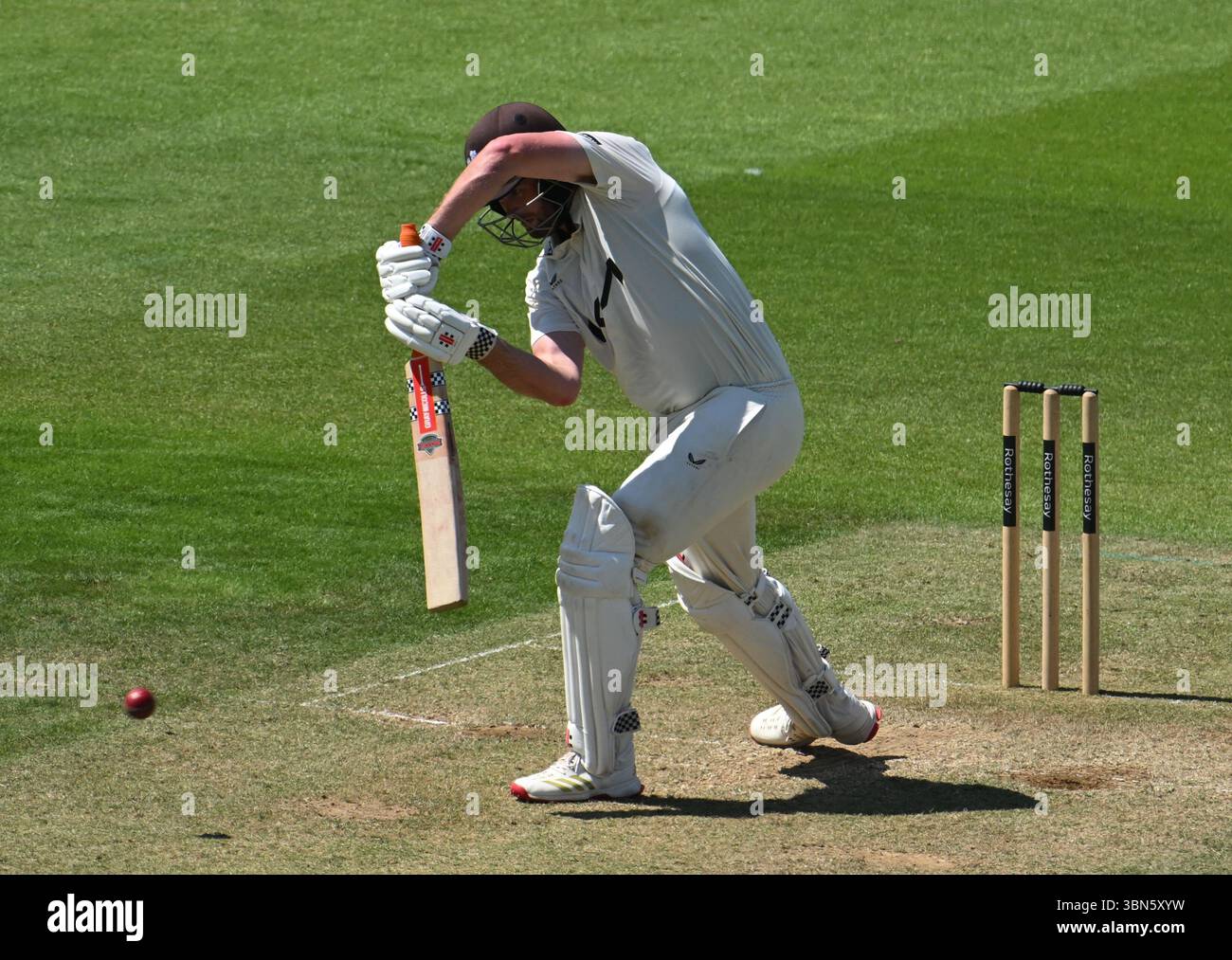 Oval, England. 30 June, 2025. Dom Sibley of Surrey CCC on his way to ...