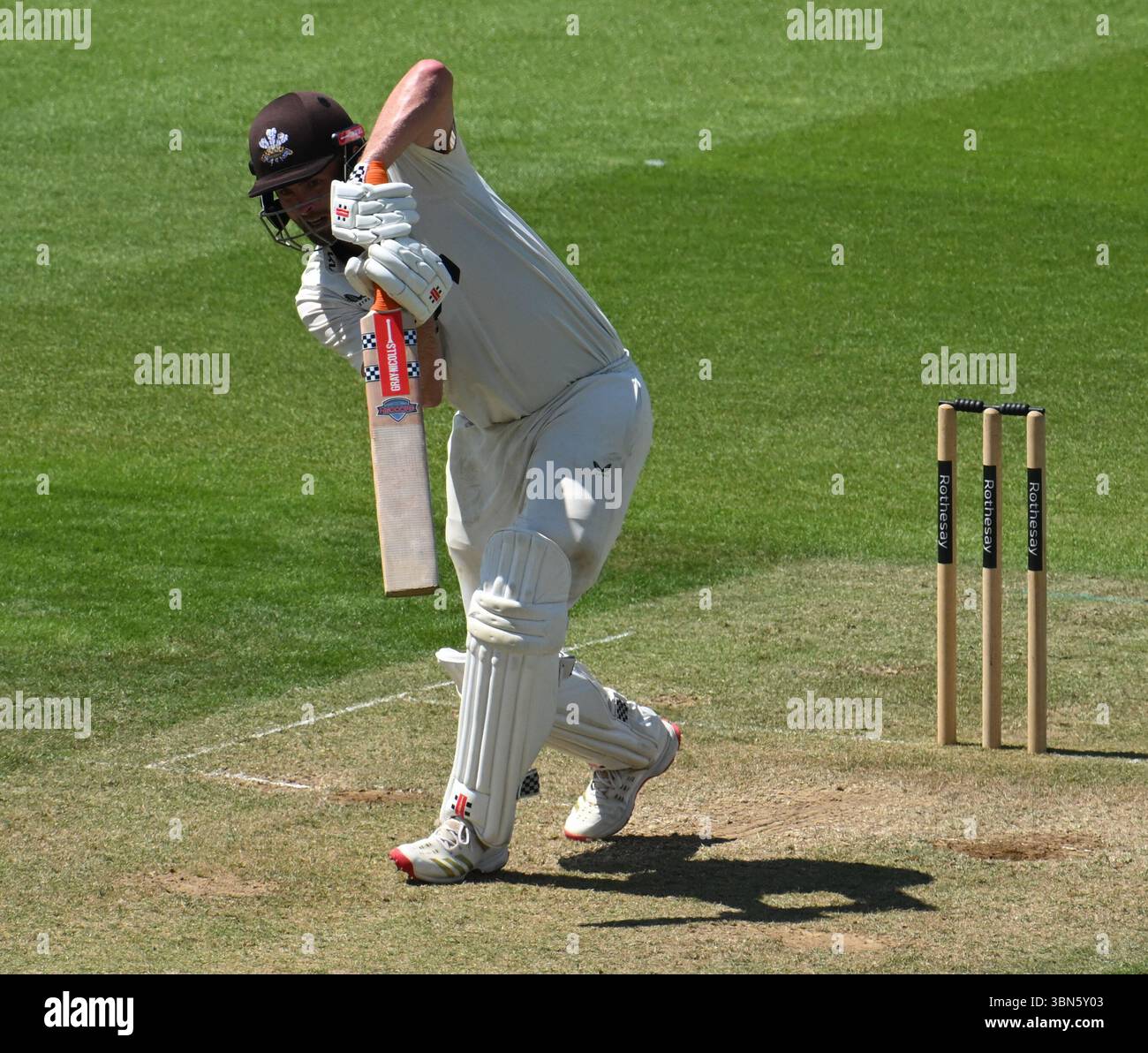 Oval, England. 30 June, 2025. Dom Sibley of Surrey CCC on his way to ...
