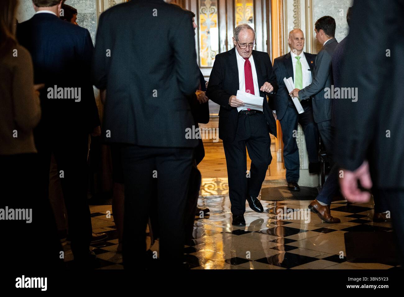 Senator Jim Risch (R-ID) at the U.S. Capitol, in Washington, D.C., on ...
